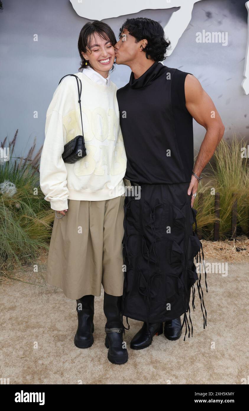 Los Angeles, Ca. 11th July, 2024. Brooklynn White, Brandon Perea at the ...