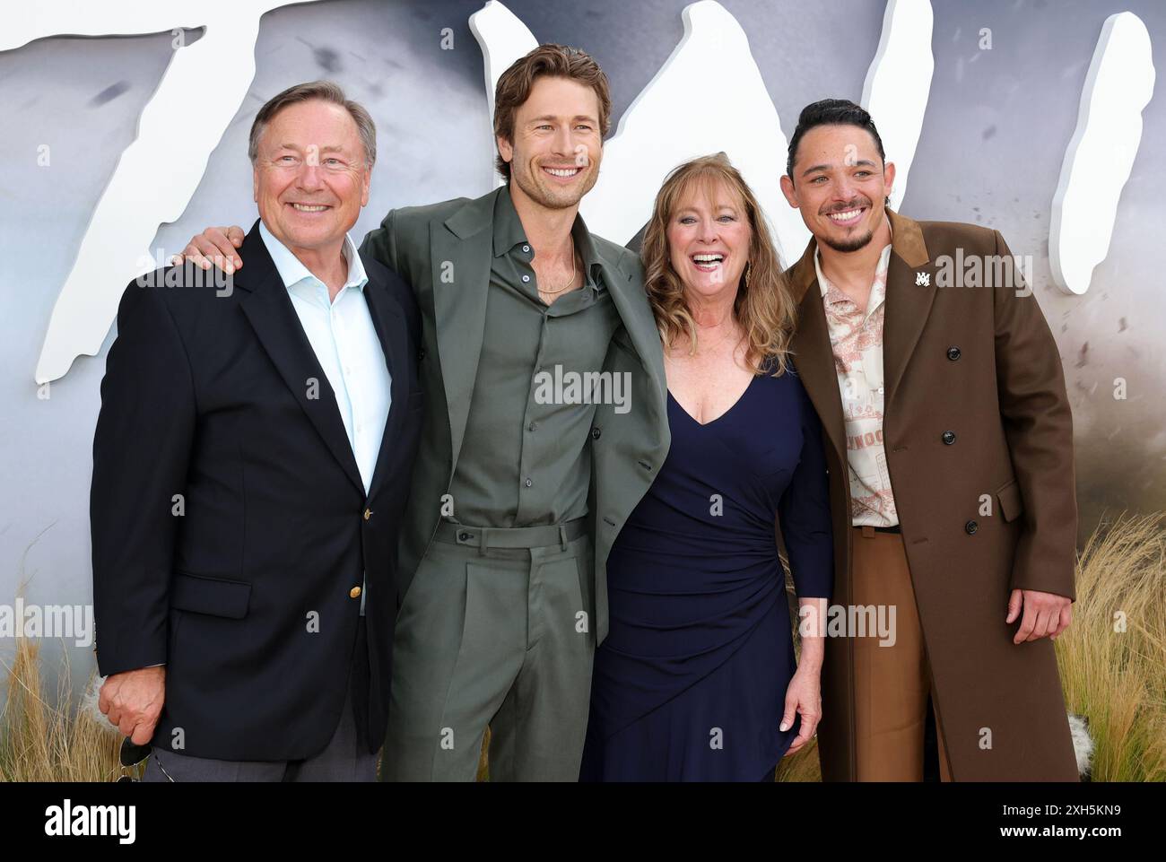 Los Angeles, Ca. 11th July, 2024. Glen Powell, Cyndy Powell, Glen ...