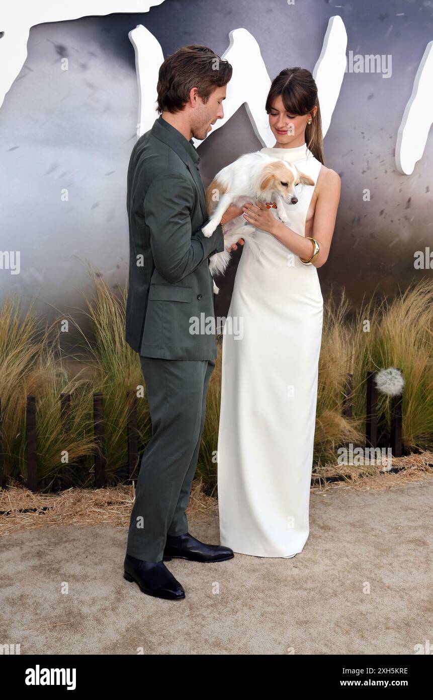 Los Angeles, Ca. 11th July, 2024. Glen Powell, Daisy Edgar-Jones. at ...