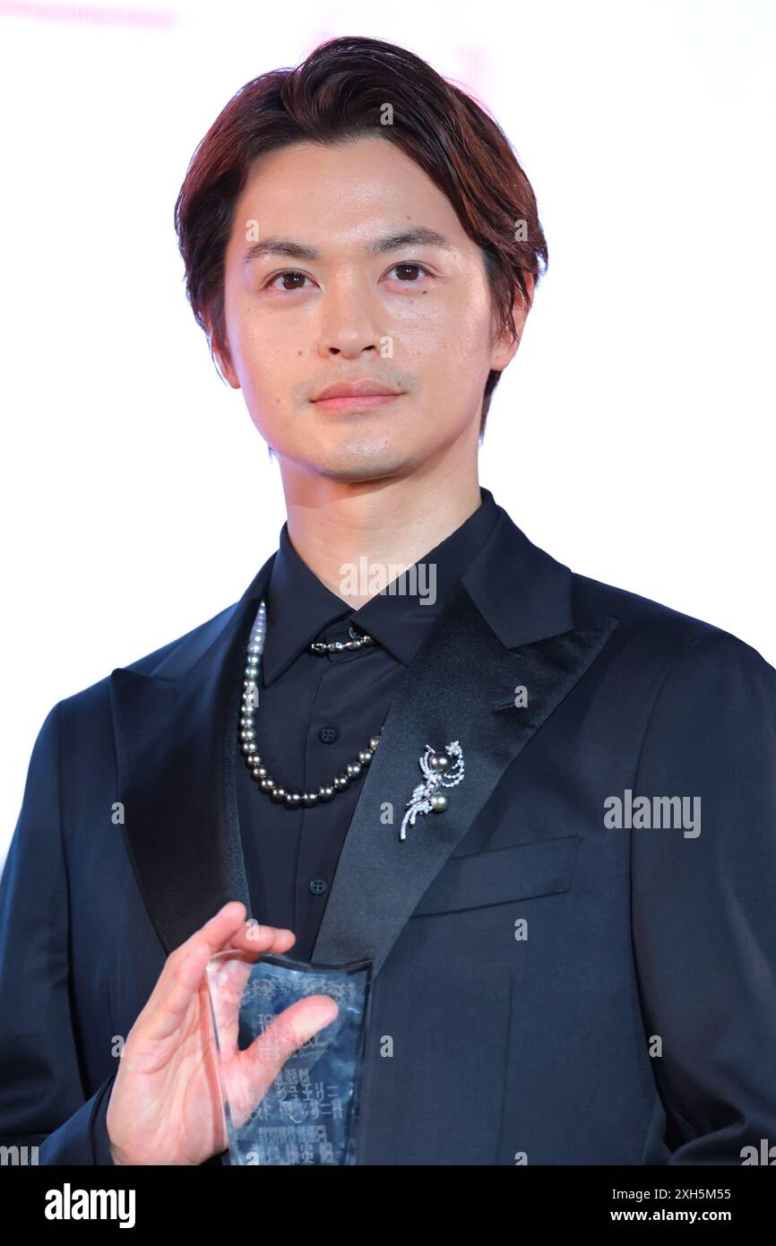 Koji Seto, July 12, 2024 : The 35th Japan Best Jewellery Wearer Awards ceremony in Tokyo, Japan ...