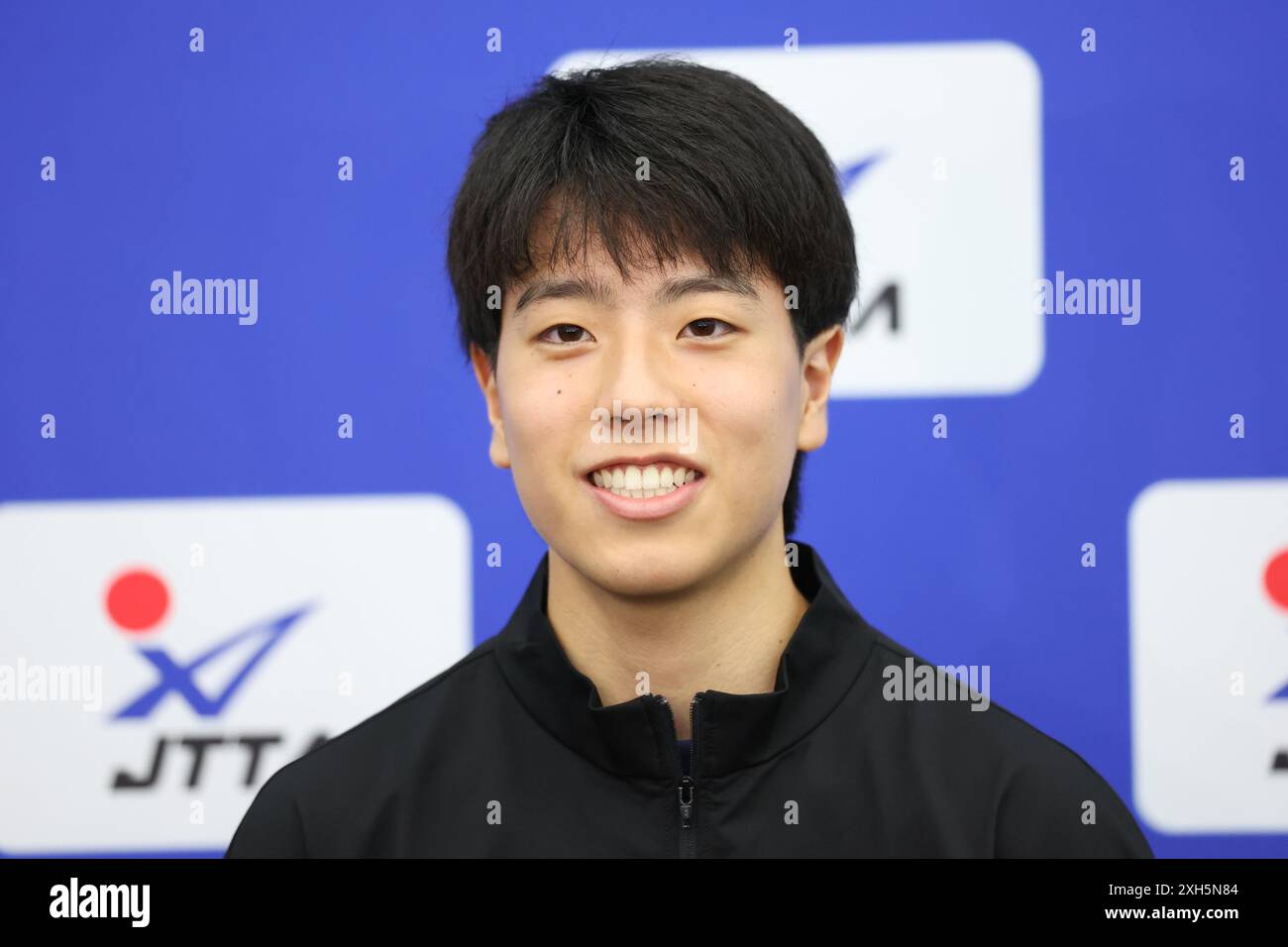 Tokyo, Japan. 12th July, 2024. Hiroto Shinozuka (JPN) Table Tennis ...