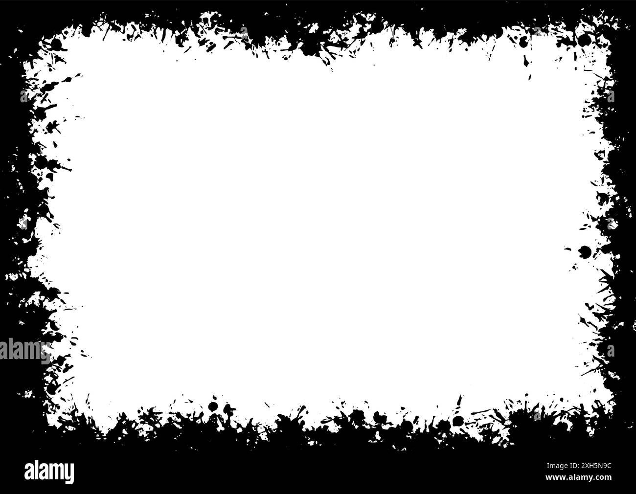 Abstract background with a detailed grunge border design Stock Vector ...