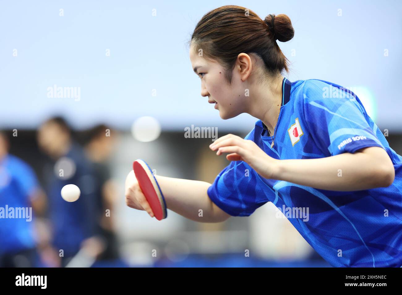 Tokyo, Japan. 12th July, 2024. Miyuu Kihara (JPN) Table Tennis : Japan ...