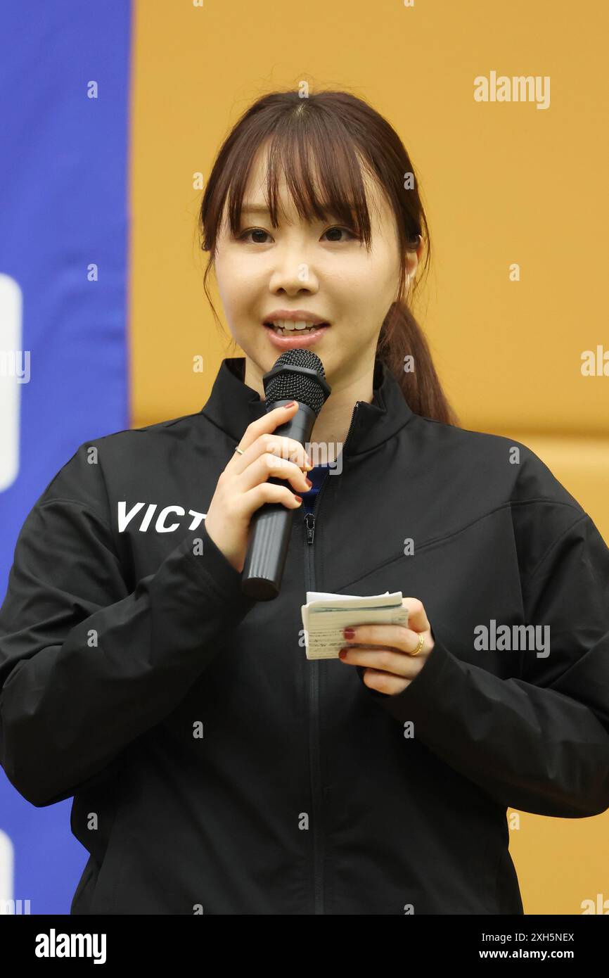 Tokyo, Japan. 12th July, 2024. Misaki Morizono (JPN) Table Tennis ...