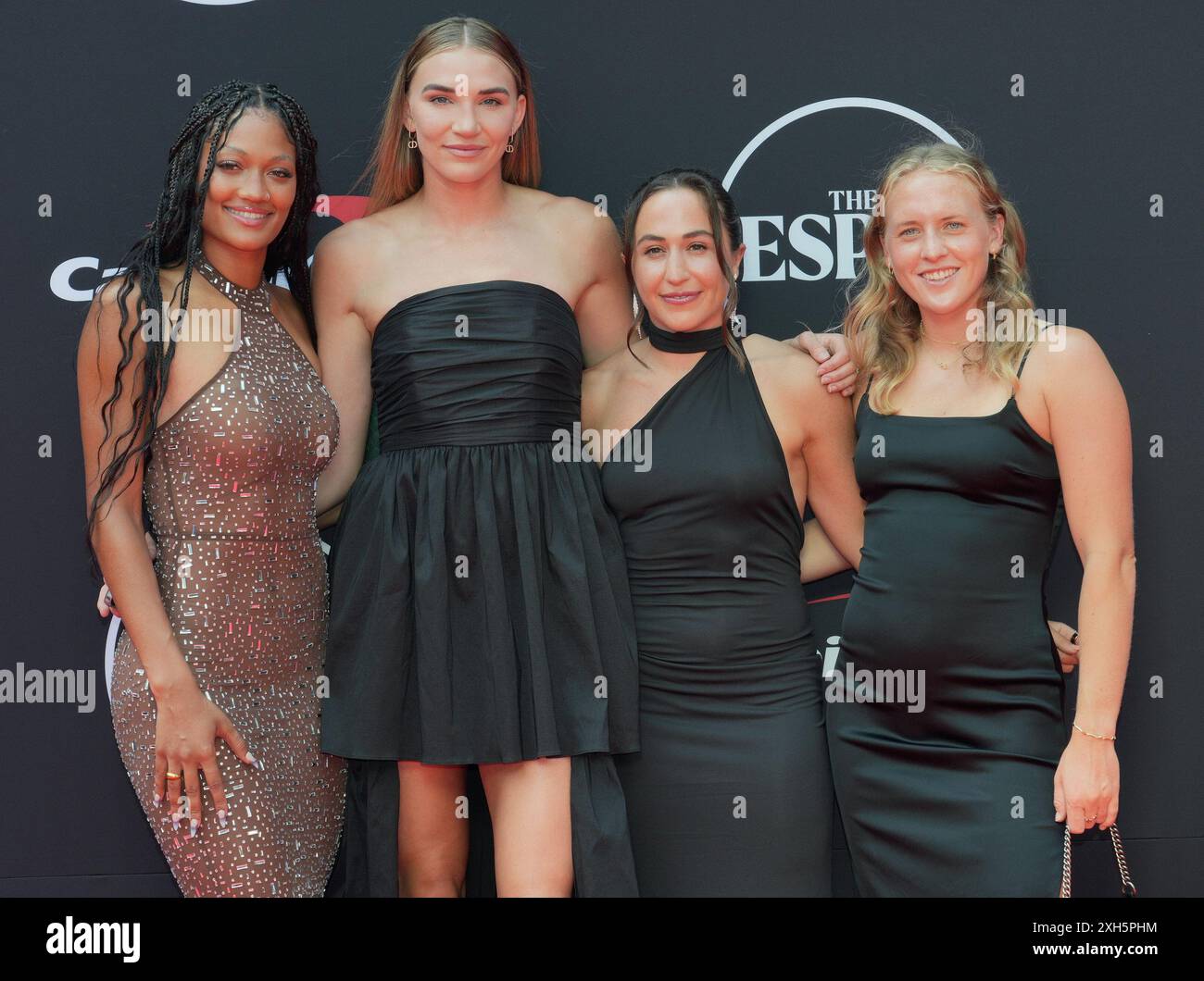 Los Angeles, USA. 11th July, 2024. (L-R) National Women's Soccer League ...
