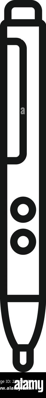 Electronic pen for tablet drawing with pressure sensitivity levels icon ...