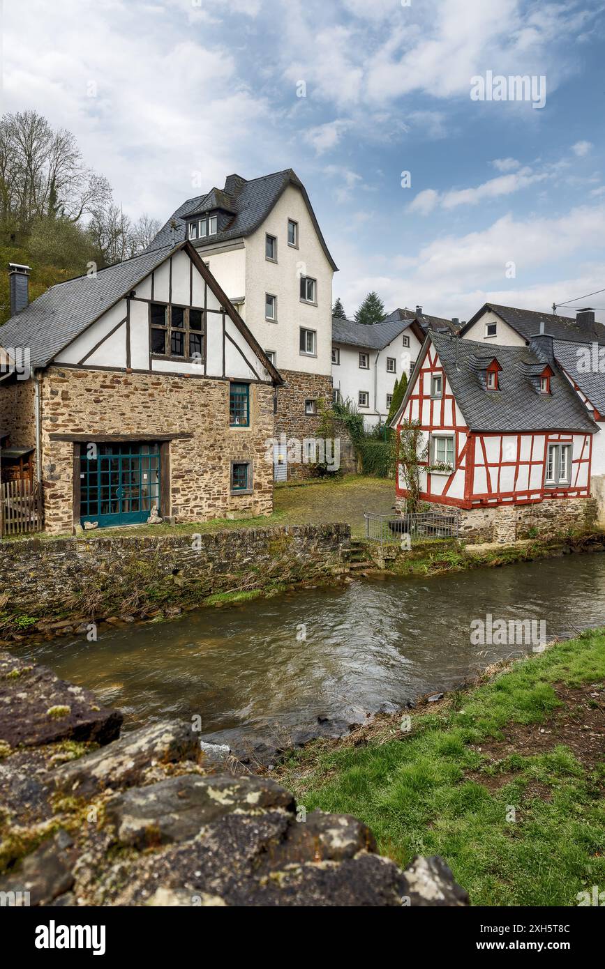 The medieval old town in Monreal, Germany Stock Photo - Alamy