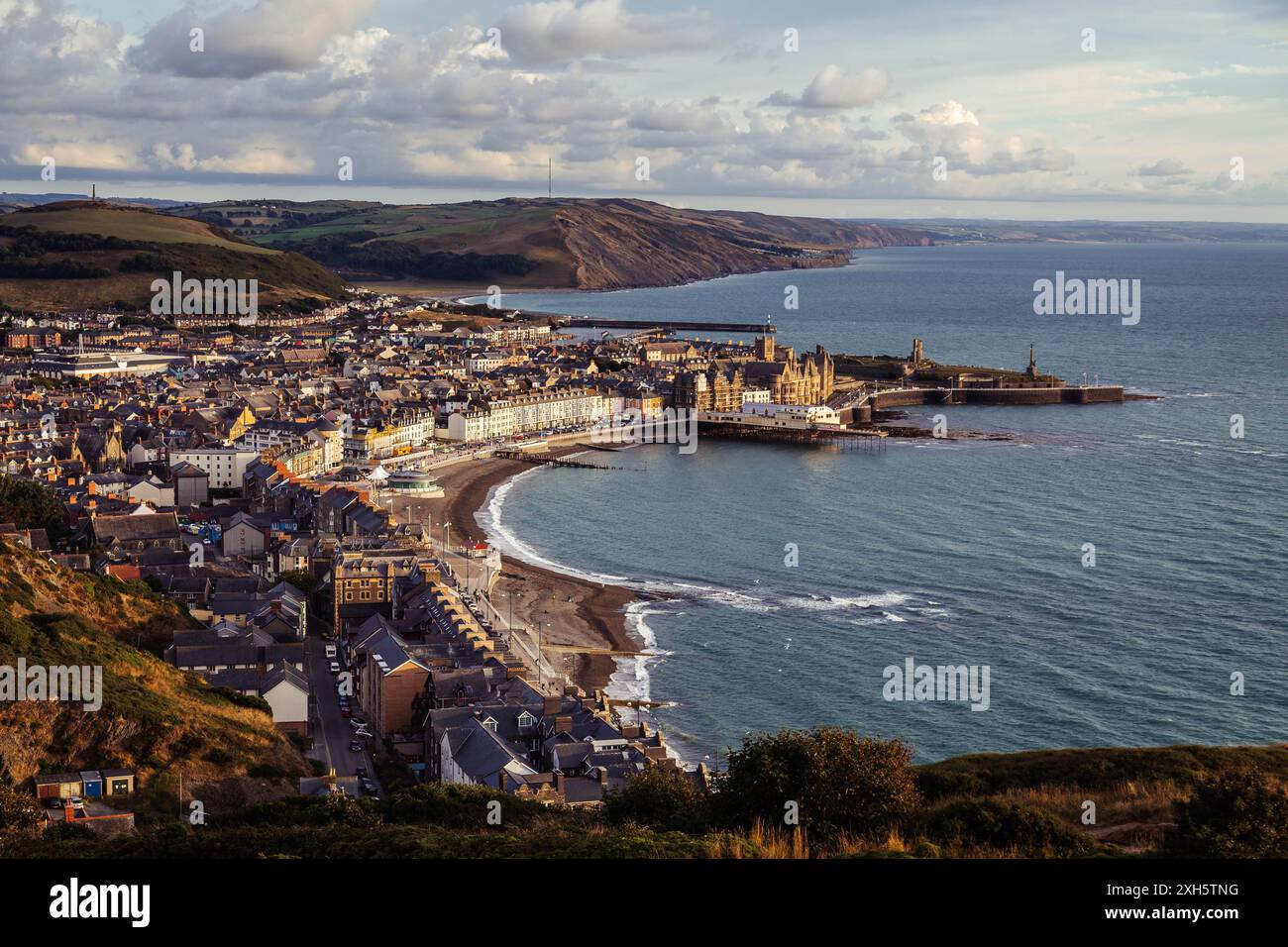 Coastal seaside panoramic aerial view hi-res stock photography and ...