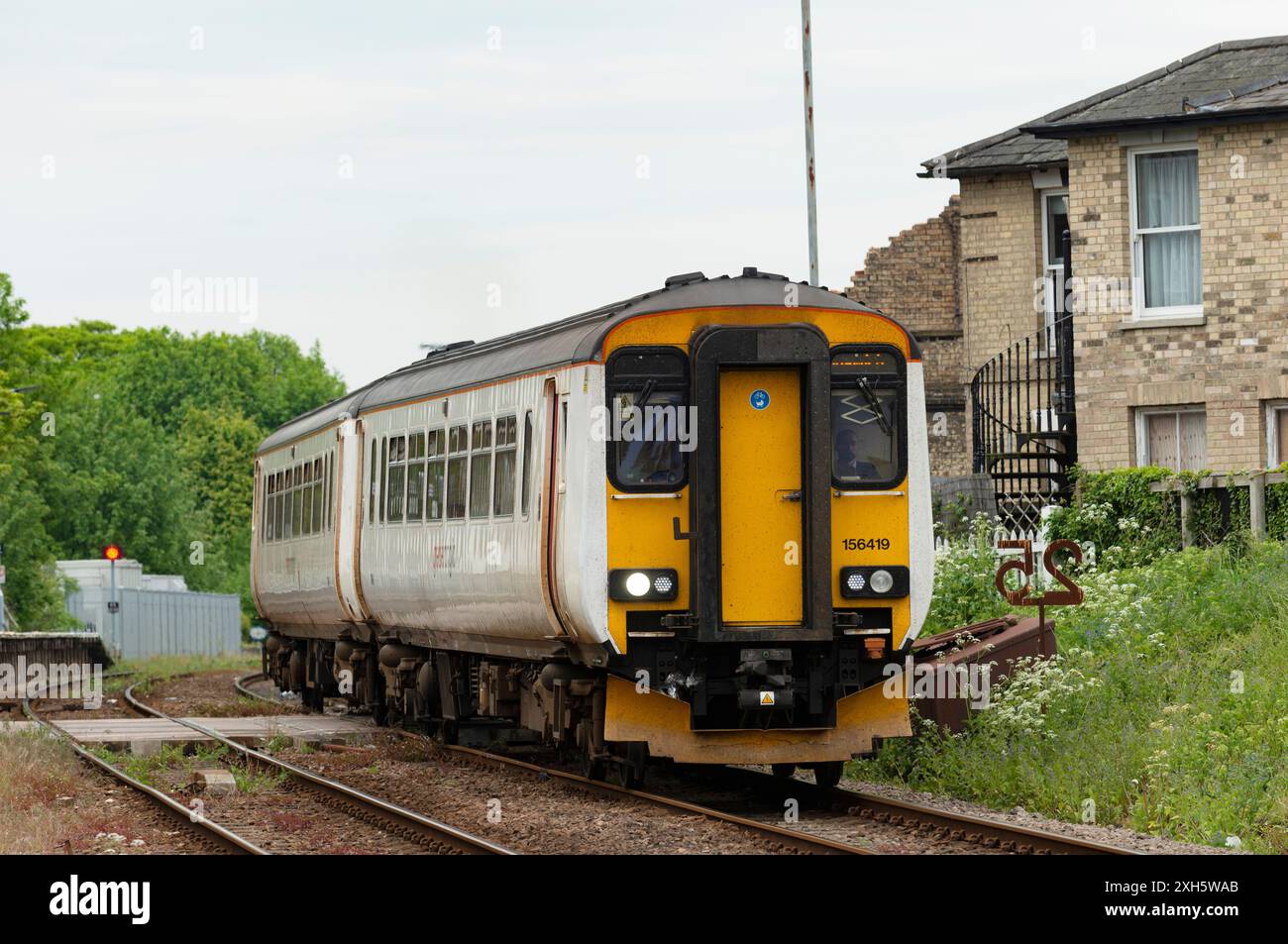 Class 156 diesel railcar hi-res stock photography and images - Alamy