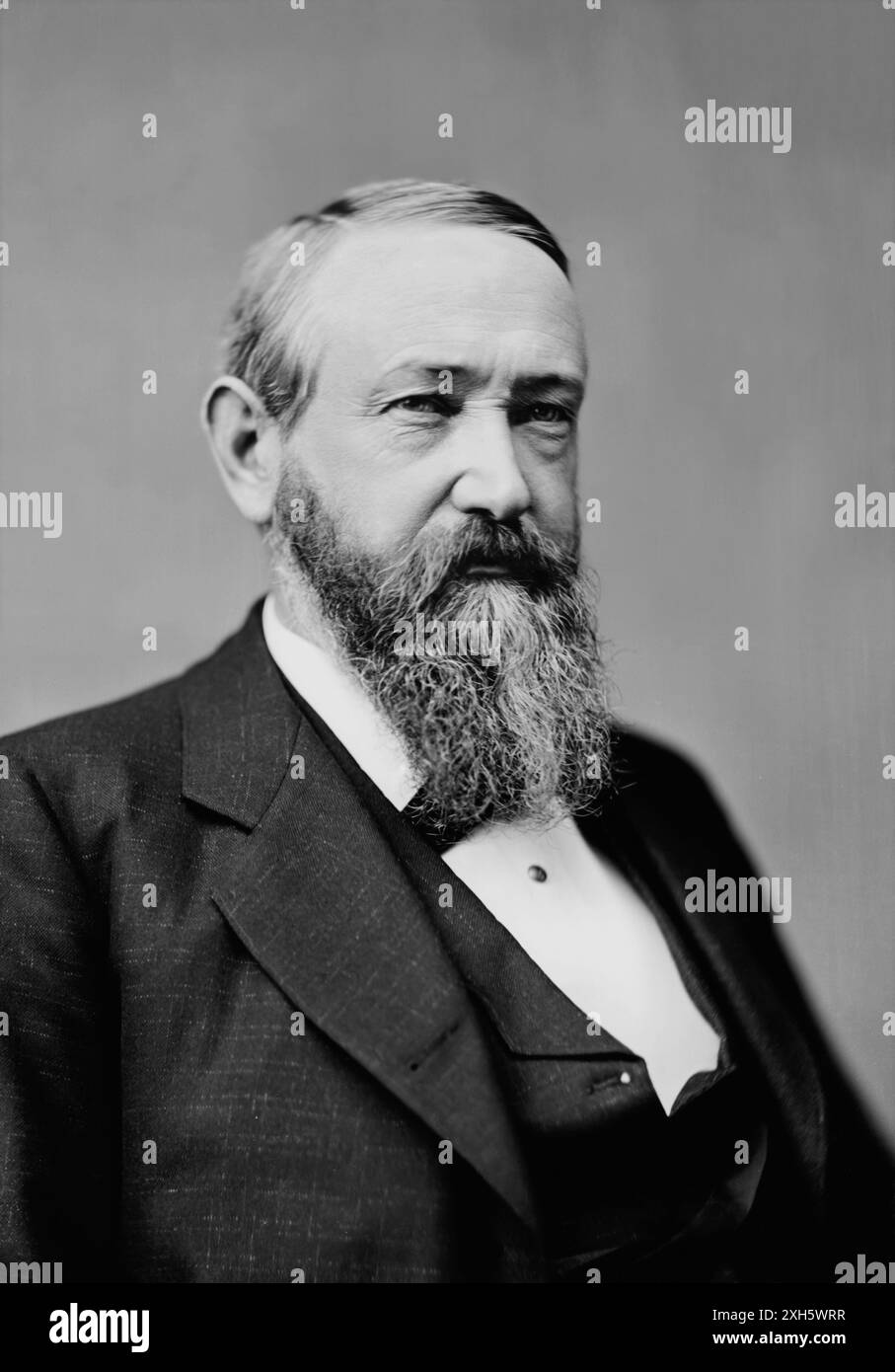President Benjamin Harrison. Circa between 1870 and 1880. By either ...