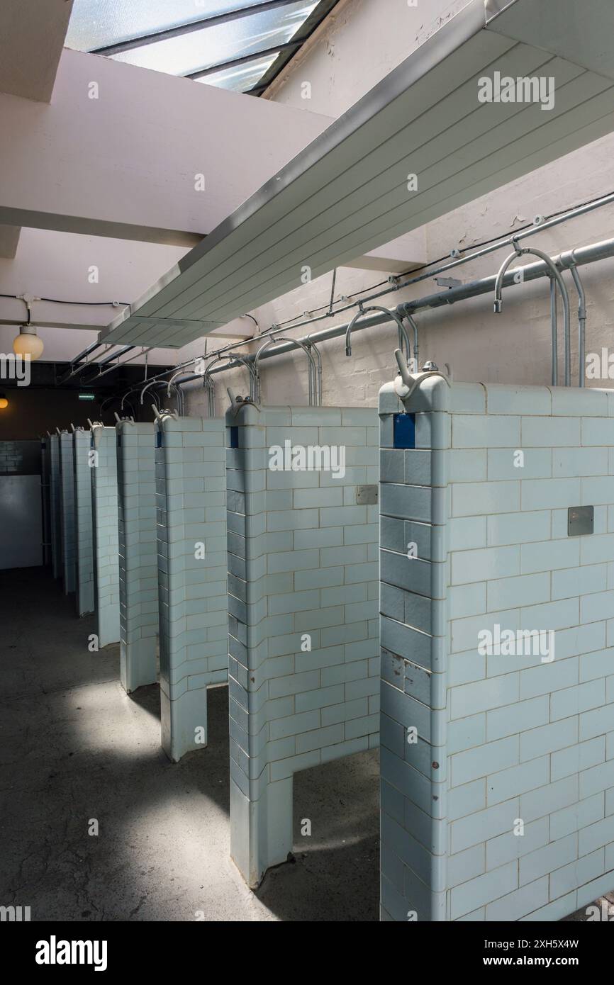 The pithead baths, Big Pit National Mining Museum of Wales, Blaenafon ...