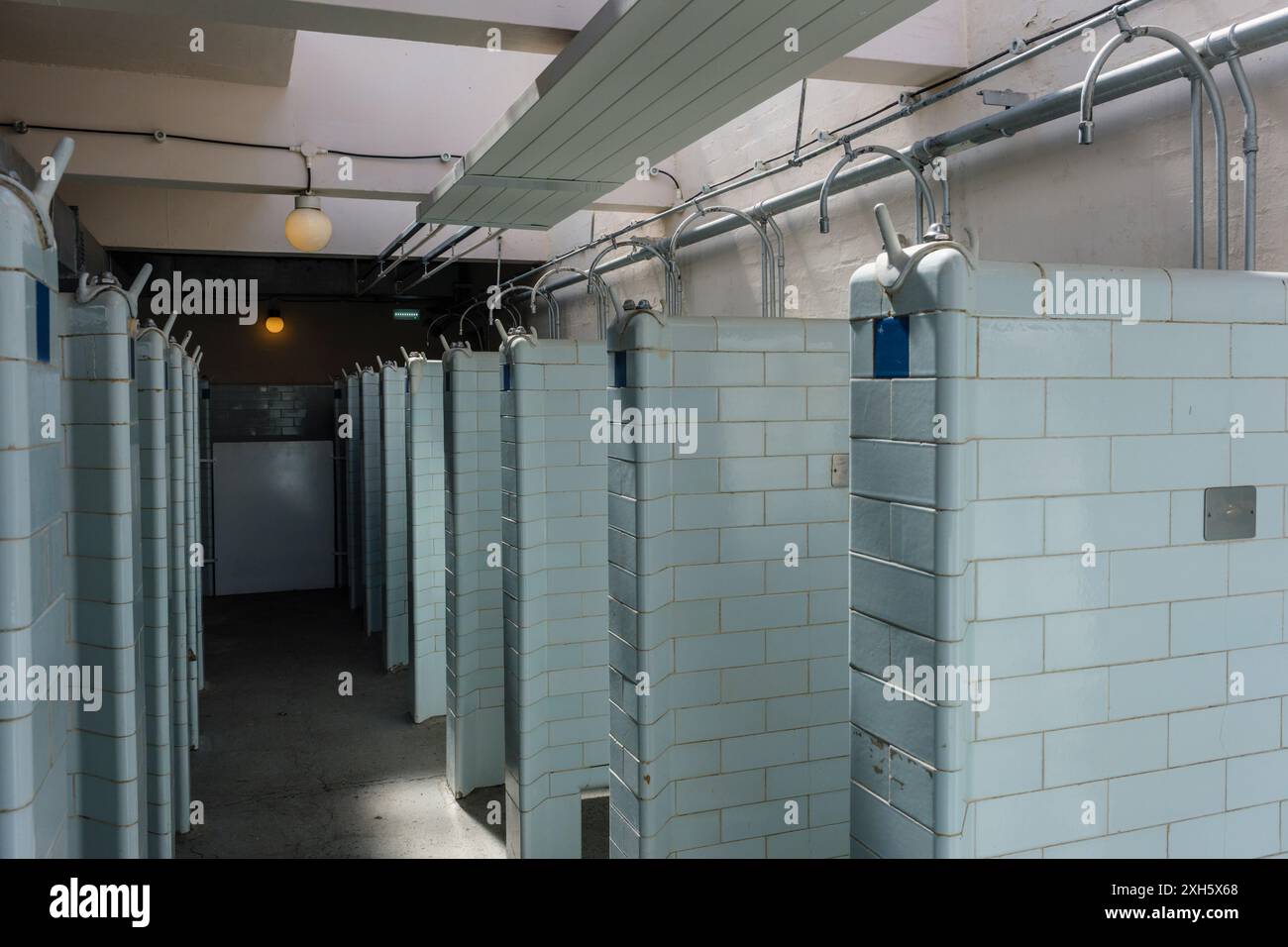 The pithead baths, Big Pit National Mining Museum of Wales, Blaenafon ...