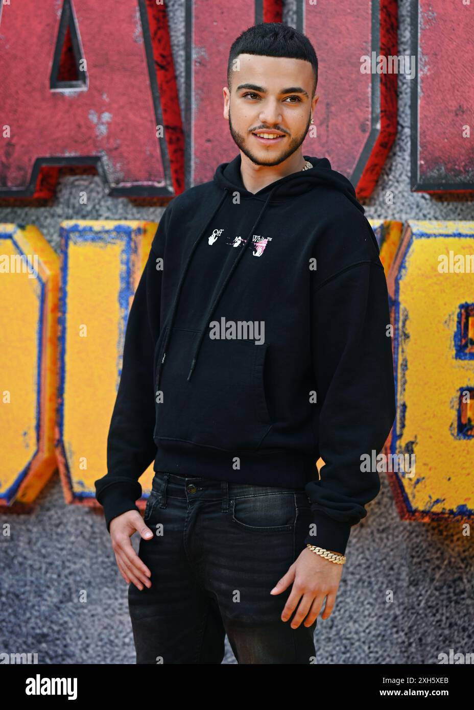 LONDON, ENGLAND - JULY 11 2024: Junior Andre attends the UK Sneak Peek ...