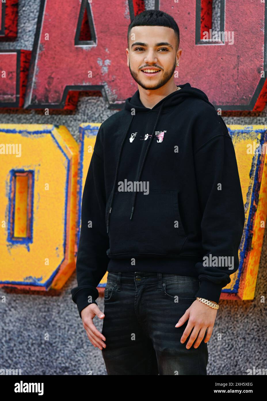 LONDON, ENGLAND - JULY 11 2024: Junior Andre attends the UK Sneak Peek ...