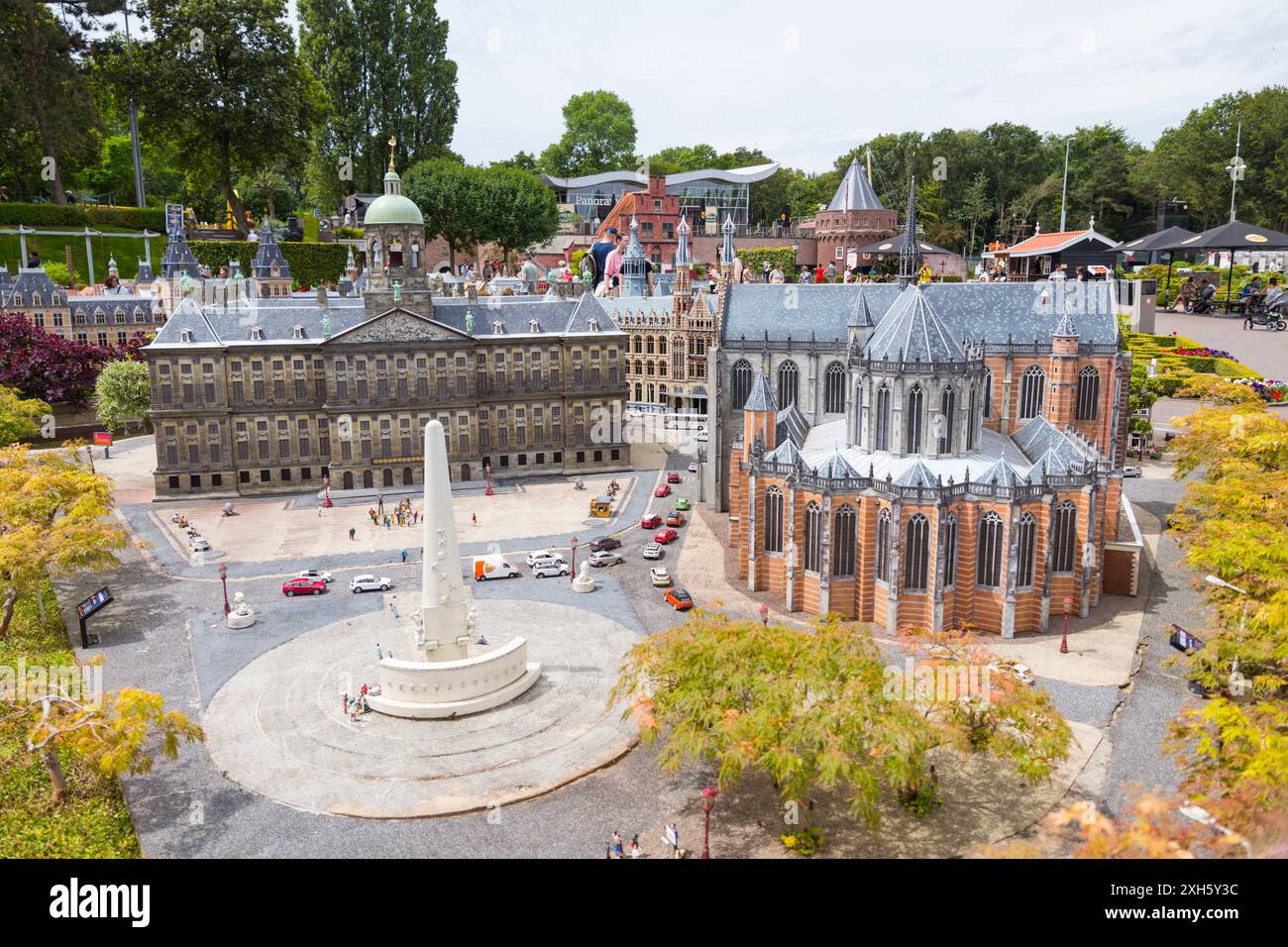 miniature park madurodam in the netherlands tourist attraction Stock ...