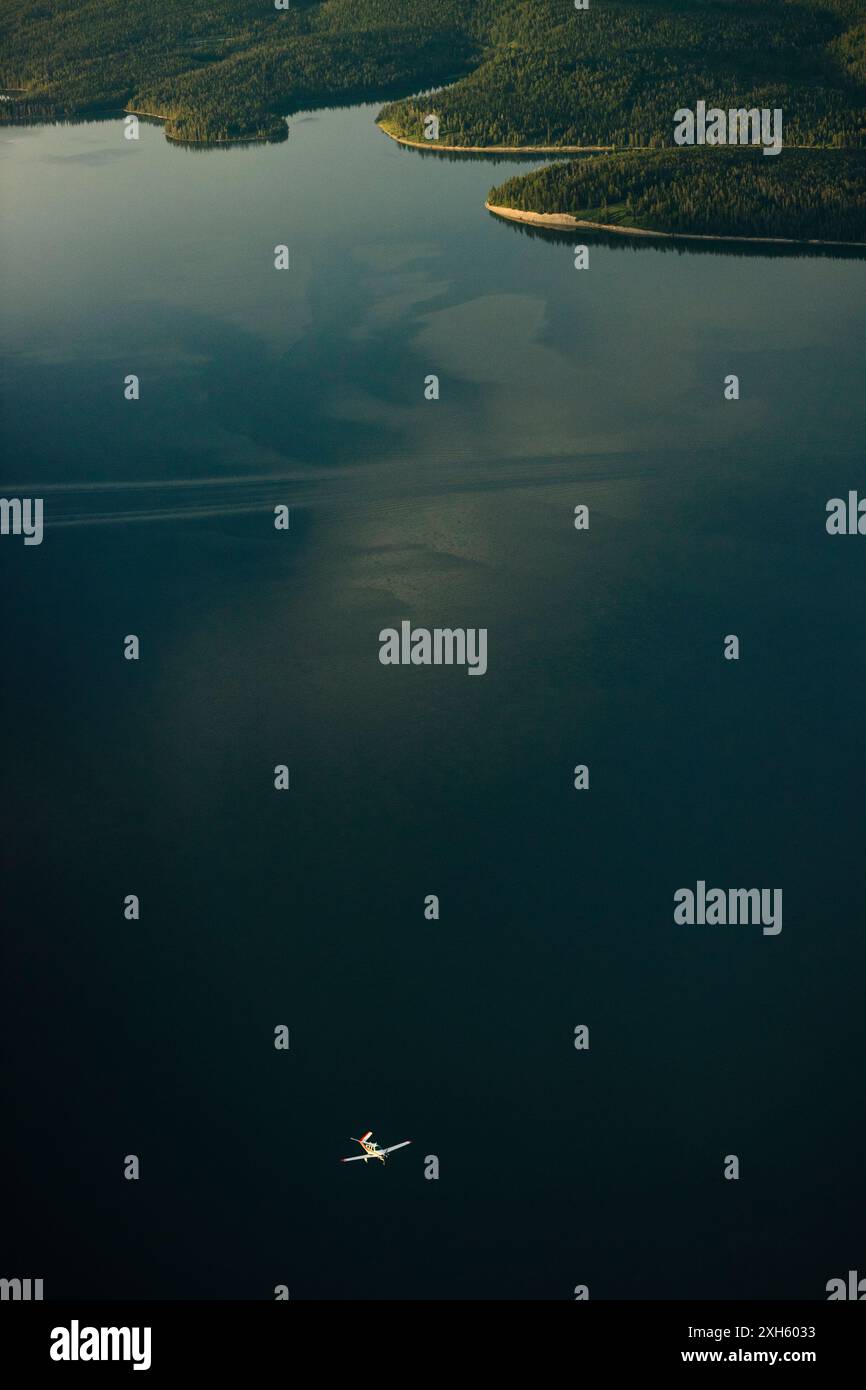 High flying drone overhead view hi-res stock photography and images - Alamy