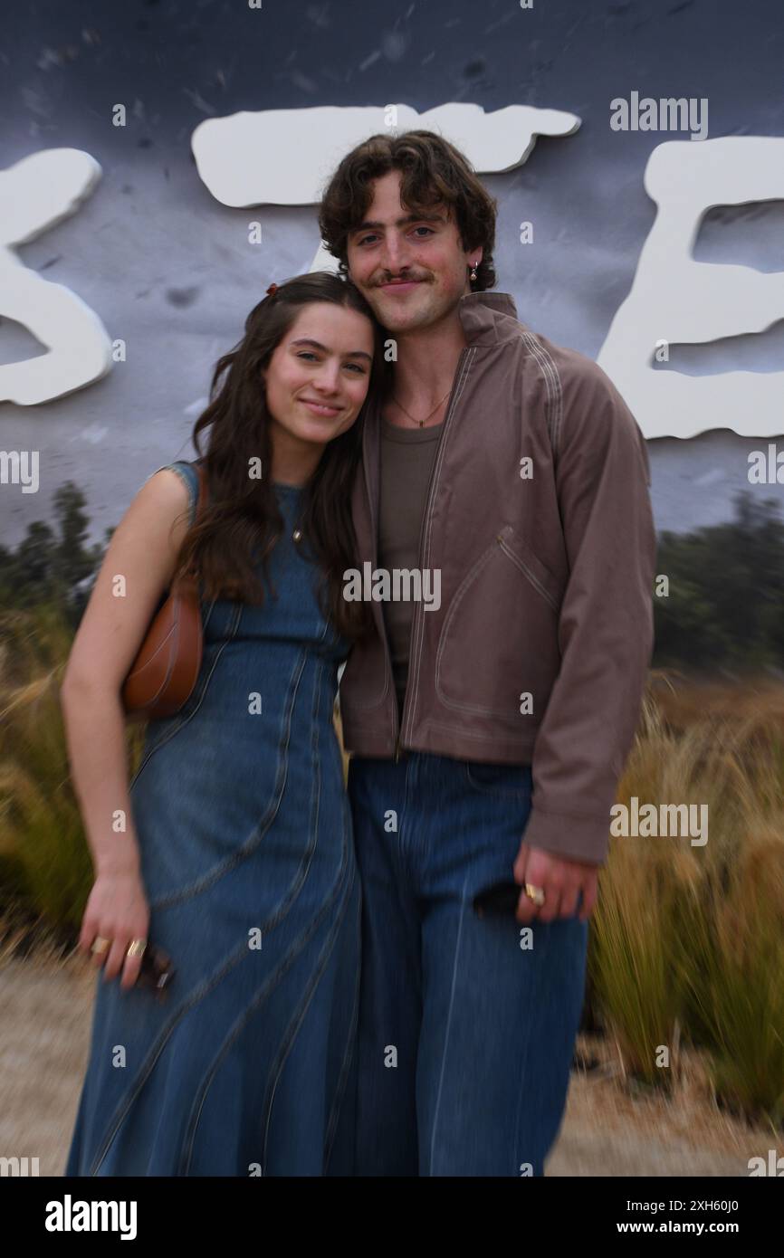 Los Angeles, California, USA 11th July 2024 Maggie Thurmon and Singer ...