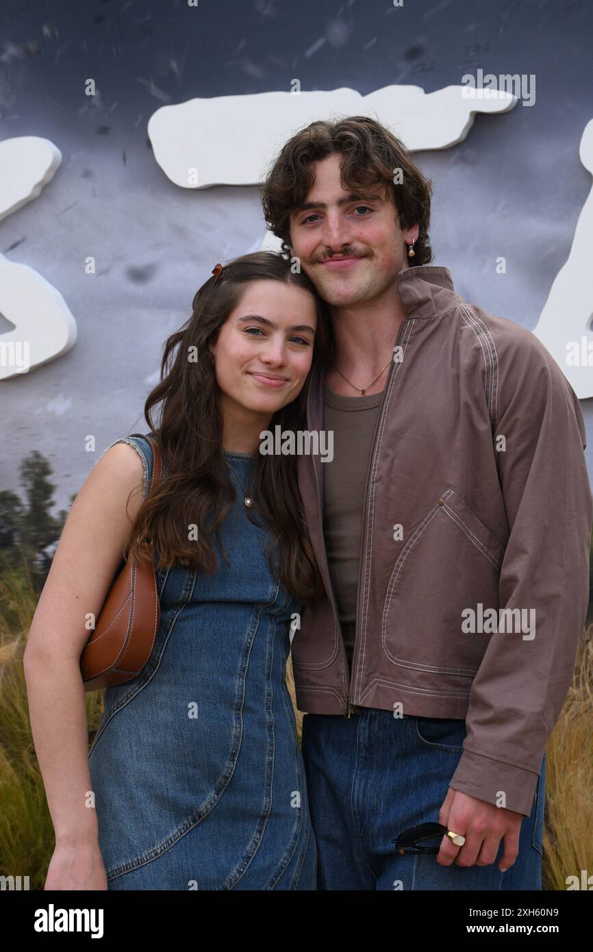 Los Angeles, California, USA 11th July 2024 Maggie Thurmon and Singer ...