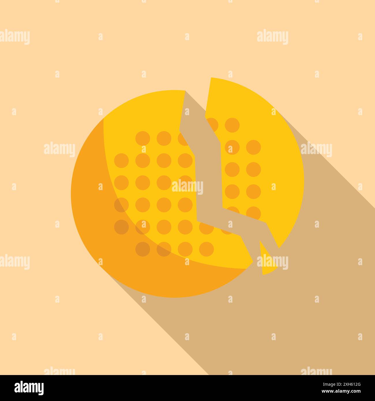 Round yellow cheese wheel breaking into pieces, perfect for ...