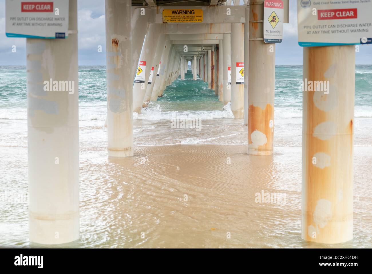 Under pathway beach hi-res stock photography and images - Alamy