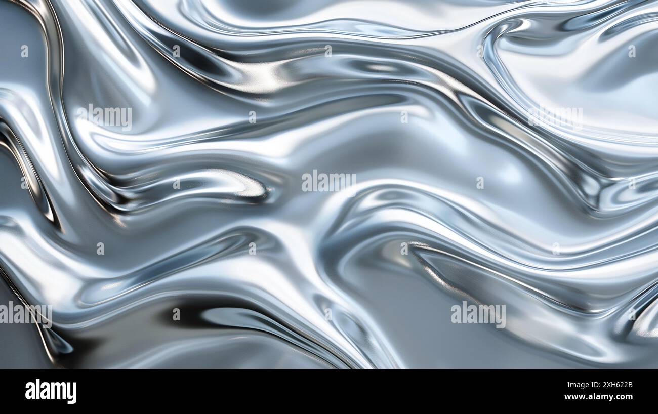 Silver metal texture hi-res stock photography and images - Alamy