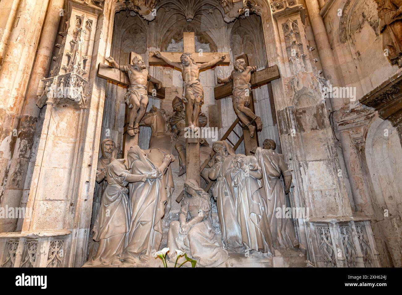 SAINT QUENTIN, PICARDY, FRANCE, JUNE 12, 2024 : interiors and ...