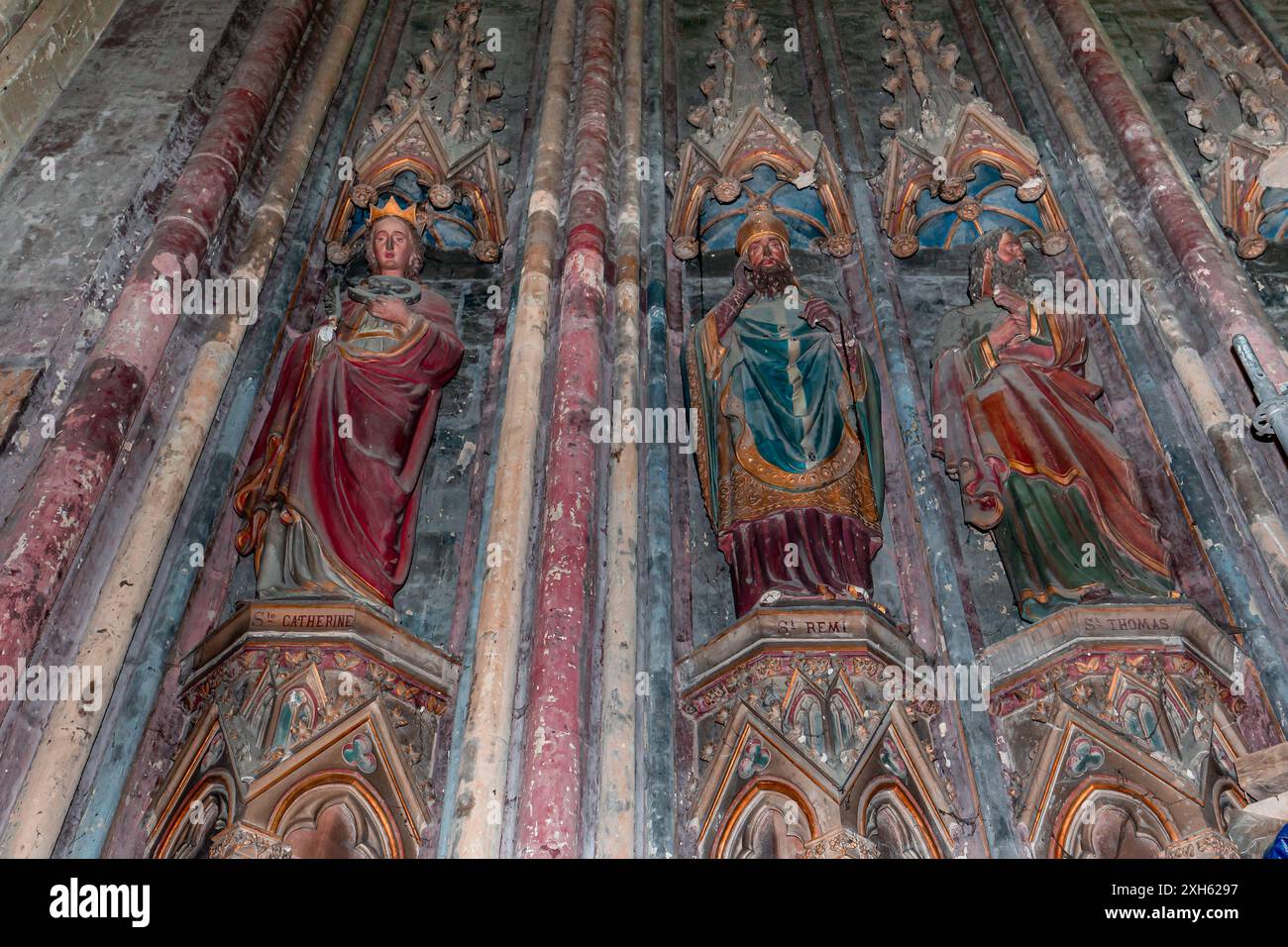 SAINT QUENTIN, PICARDY, FRANCE, JUNE 12, 2024 : interiors and ...