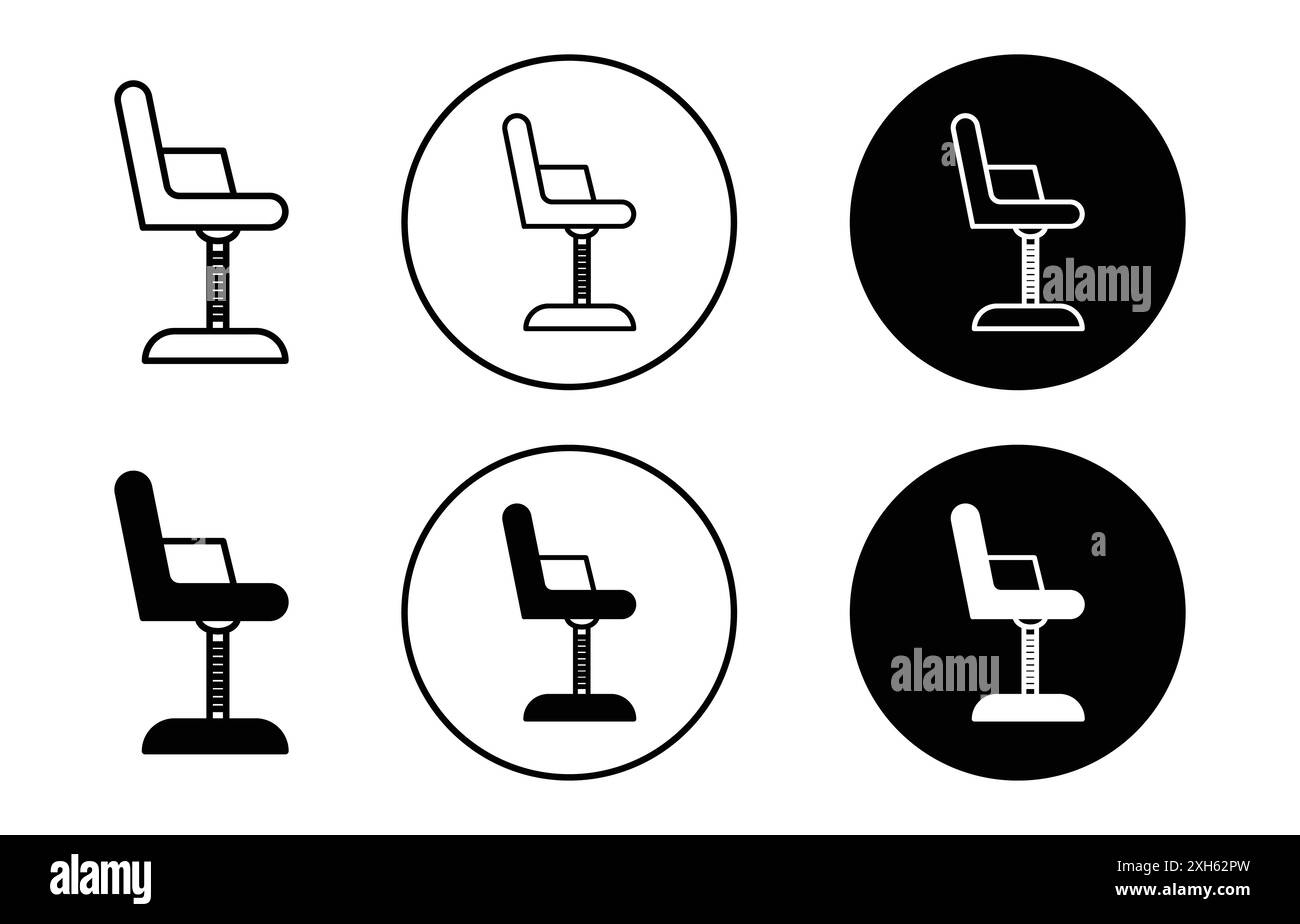 Spa massage chair Stock Vector Images - Alamy
