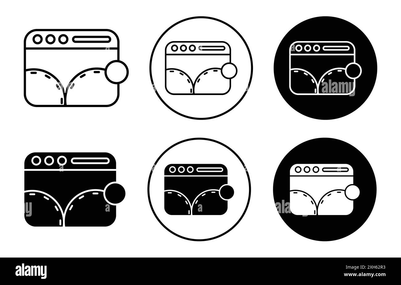 bounce rate icon Stock Vector Image & Art - Alamy