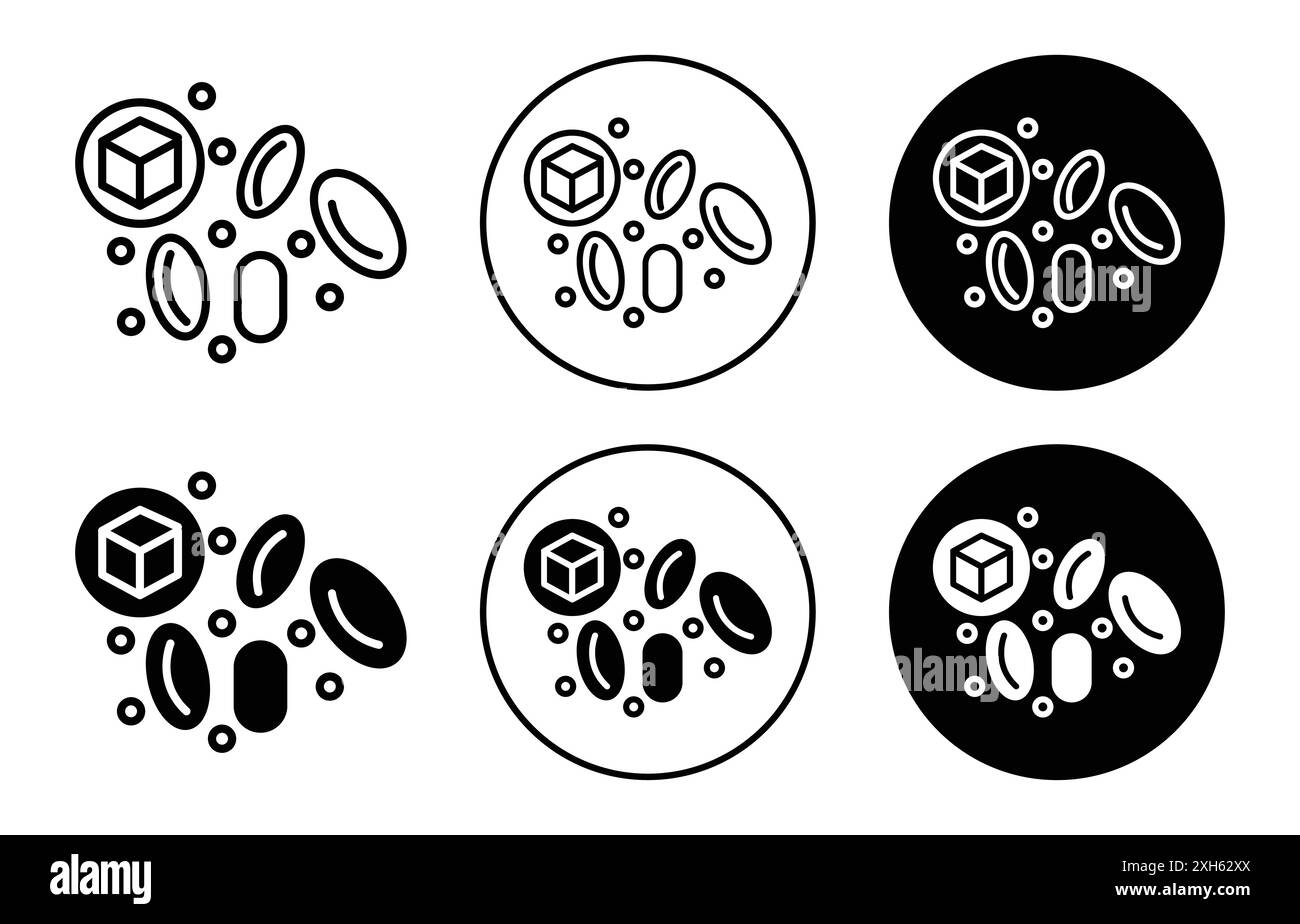 High cholesterol blood test Stock Vector Images - Alamy