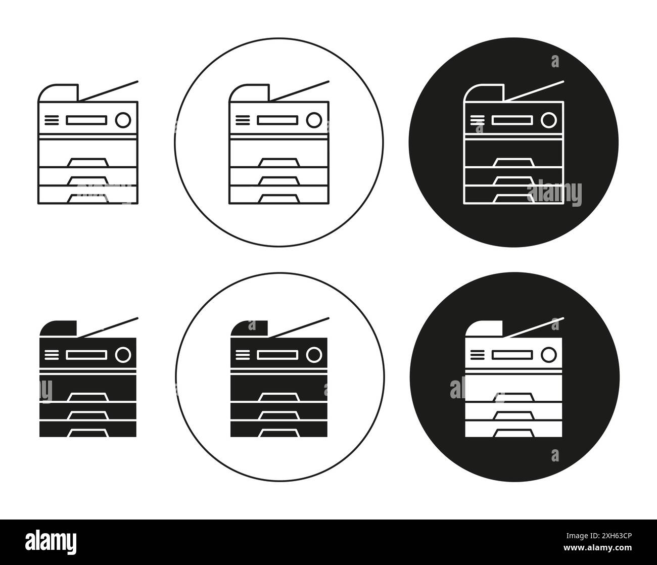 Photocopy black paper Stock Vector Images - Alamy