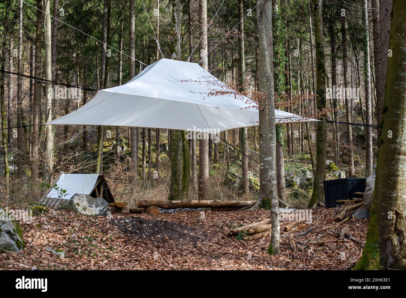 Scout scouting tent hi-res stock photography and images - Alamy