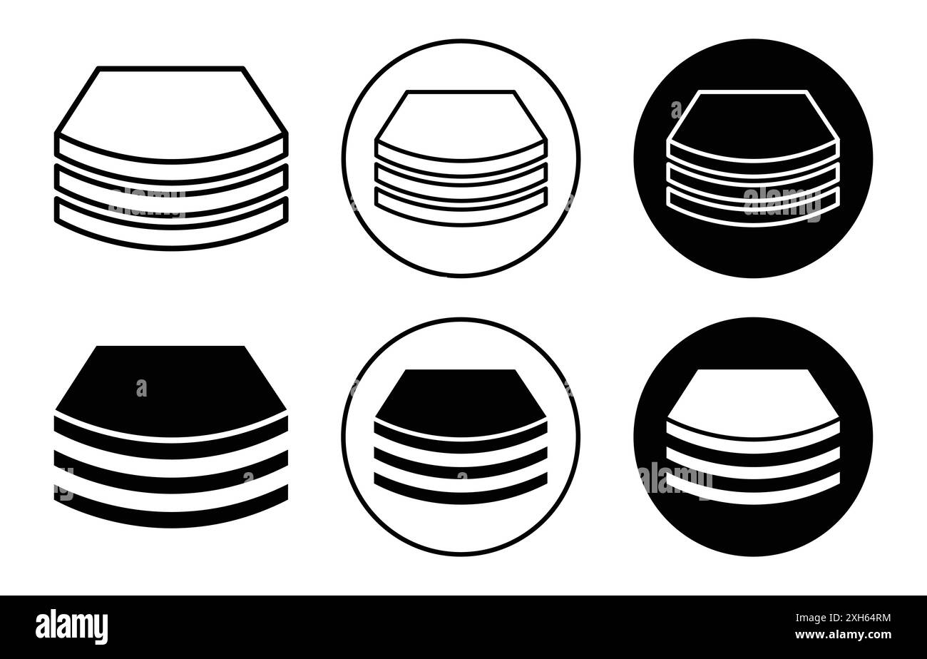 Thin layers of wood Stock Vector Images - Alamy