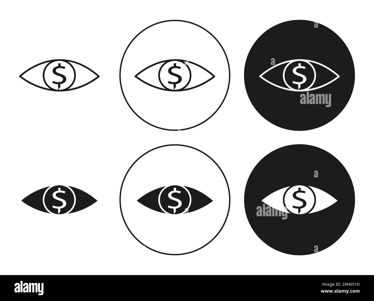 Greed icon Vector symbol or sign set collection in black and white ...