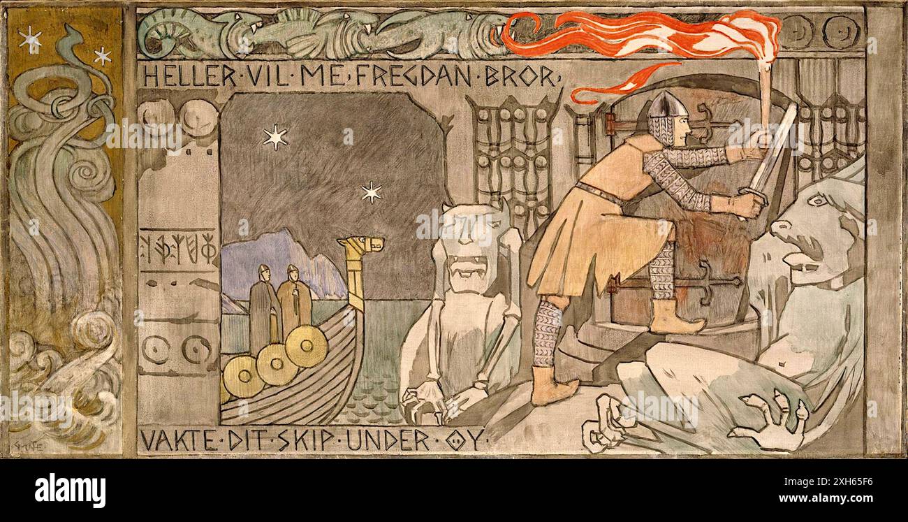 Norwegian pioneer of modernism hi-res stock photography and images - Alamy