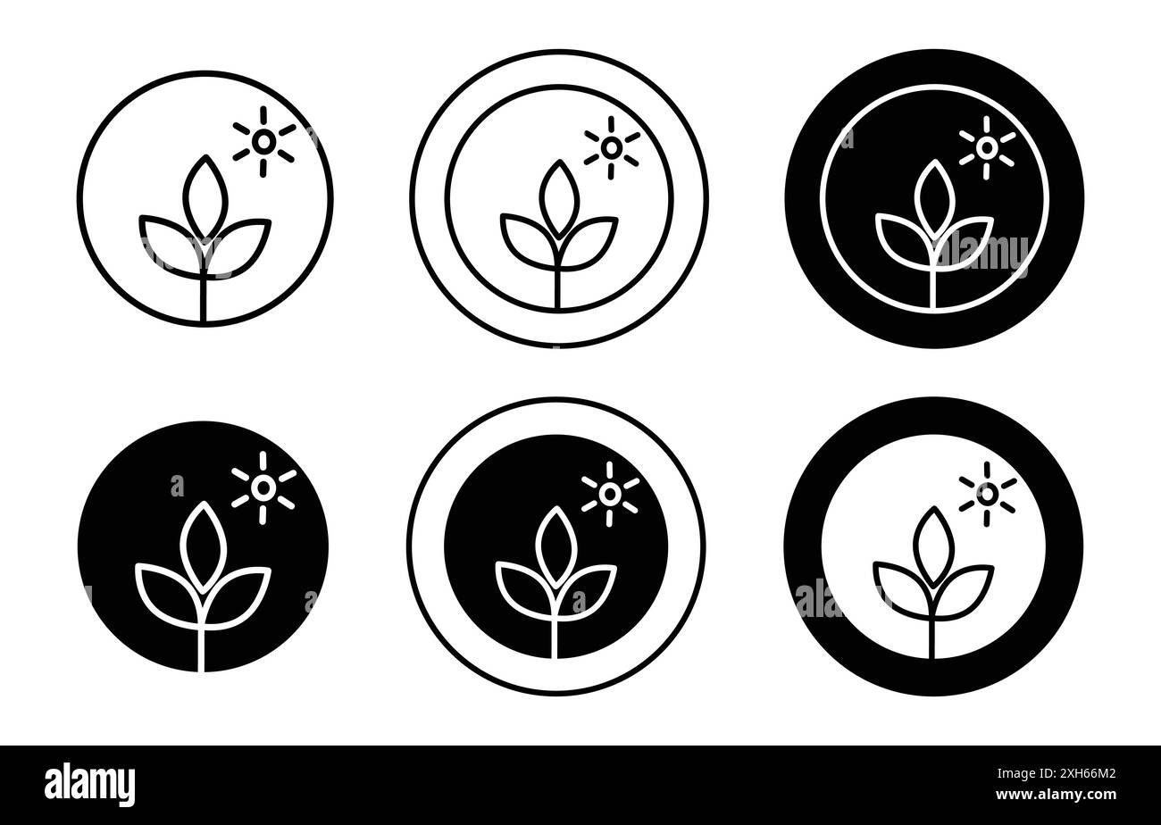 Plant based collection Black and White Stock Photos & Images - Alamy