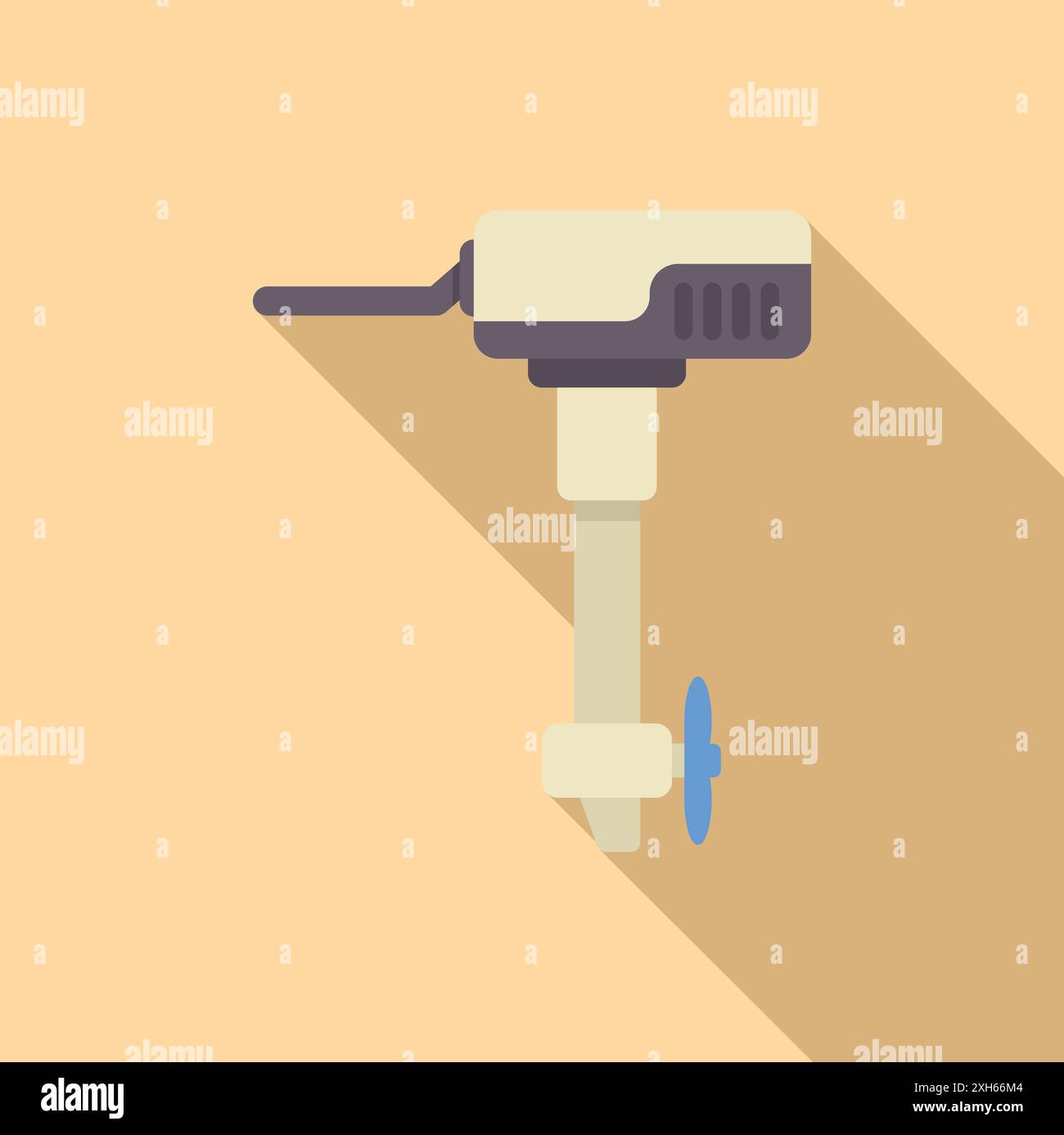 Boat motor icon featuring a propeller and engine, symbolizing marine ...