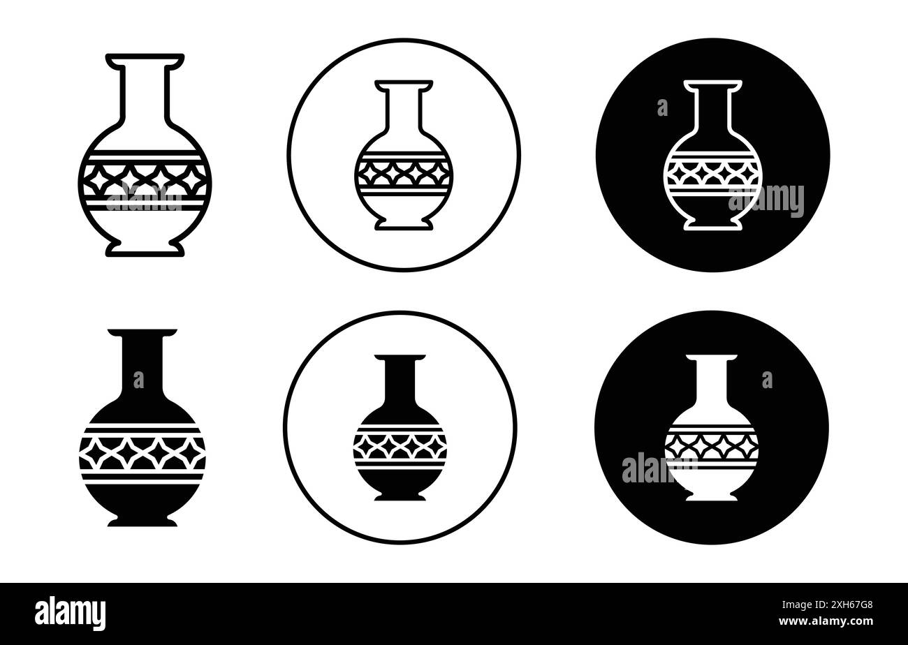 ornamental vase icon Stock Vector Image & Art - Alamy