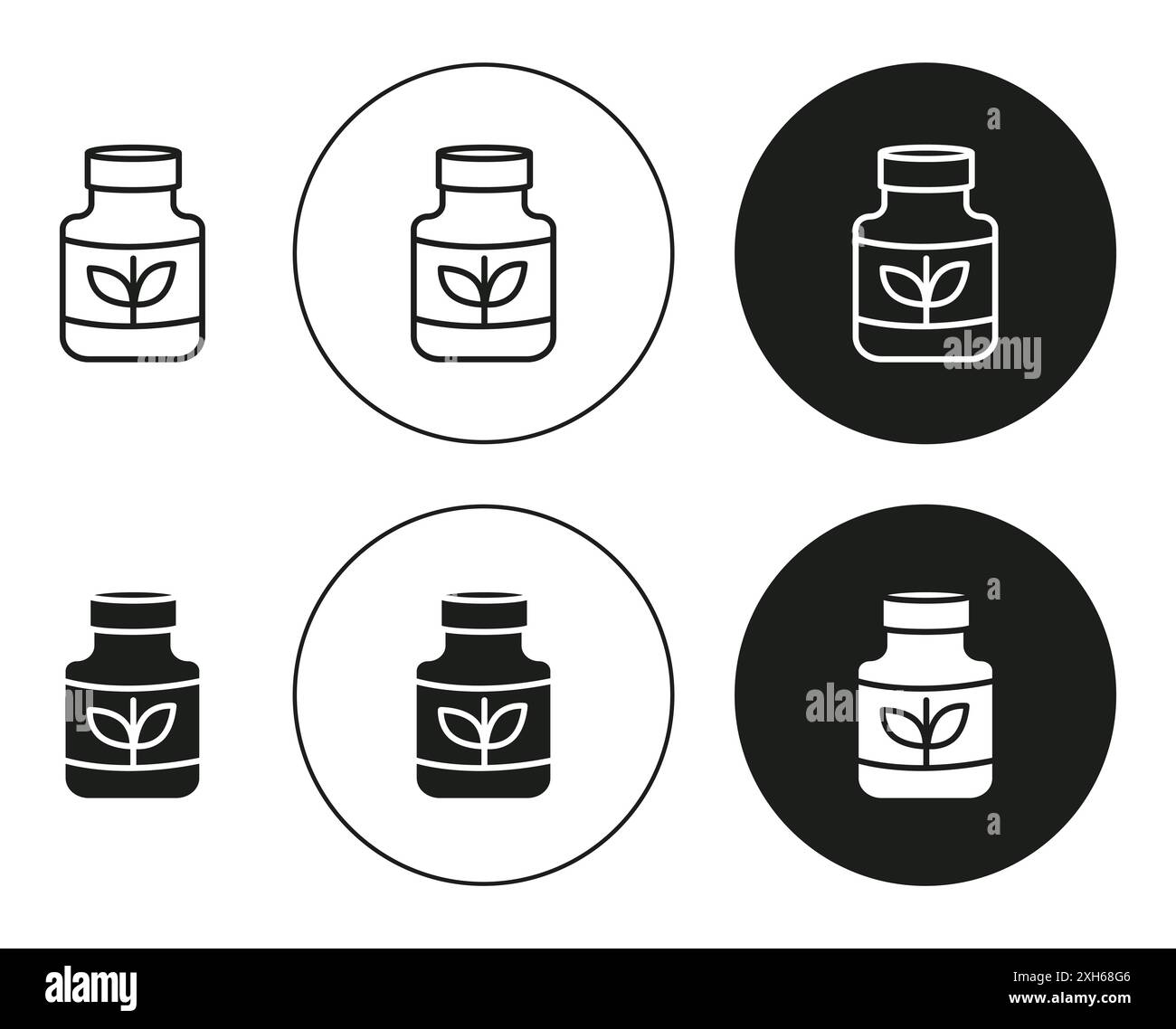 Homeopathy icon black line Stock Vector Images - Alamy