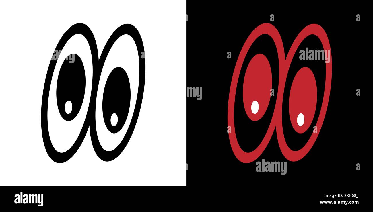 Looking at messages Stock Vector Images - Alamy