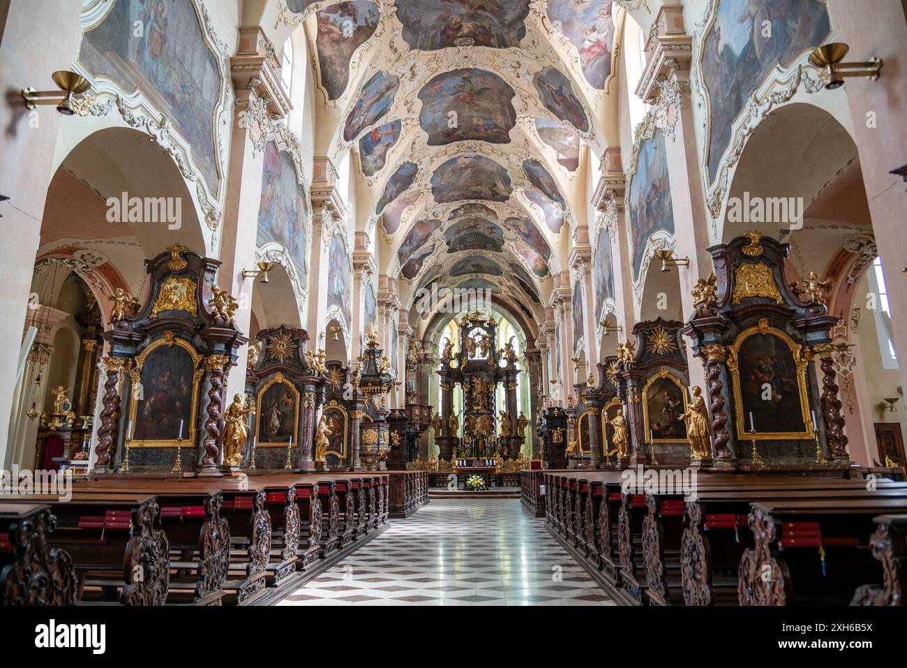 The Basilica of the Assumption of Our Lady in Strahov Monastery, a ...