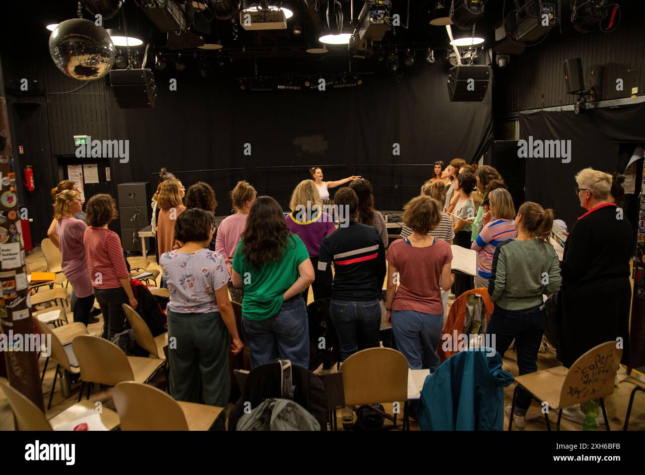 02 July 2024, Bavaria, Nuremberg: The singers of the Nuremberg women's ...