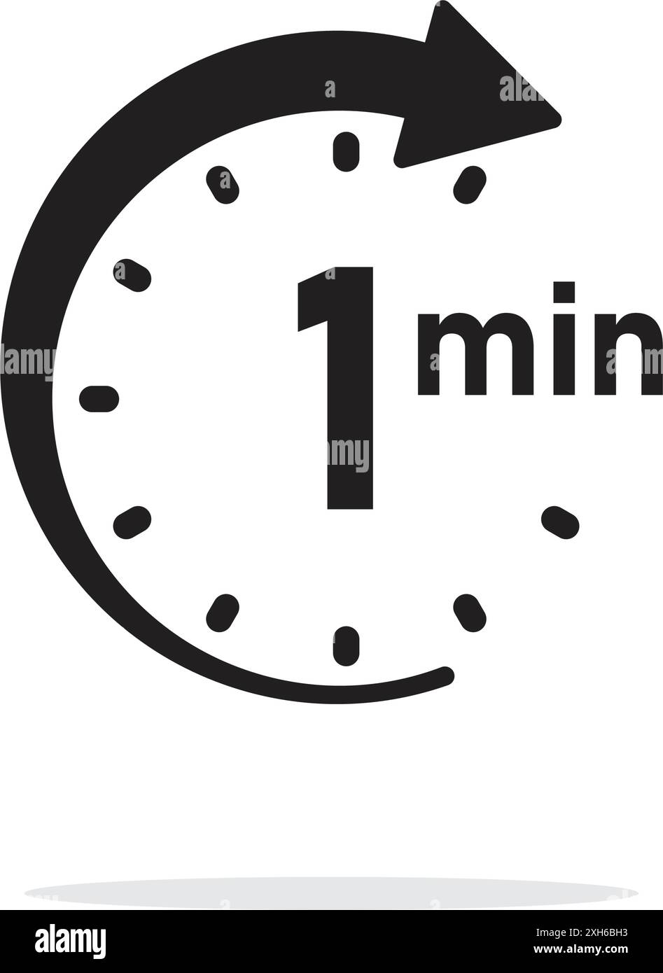 Stop watch 1 minute hi-res stock photography and images - Alamy