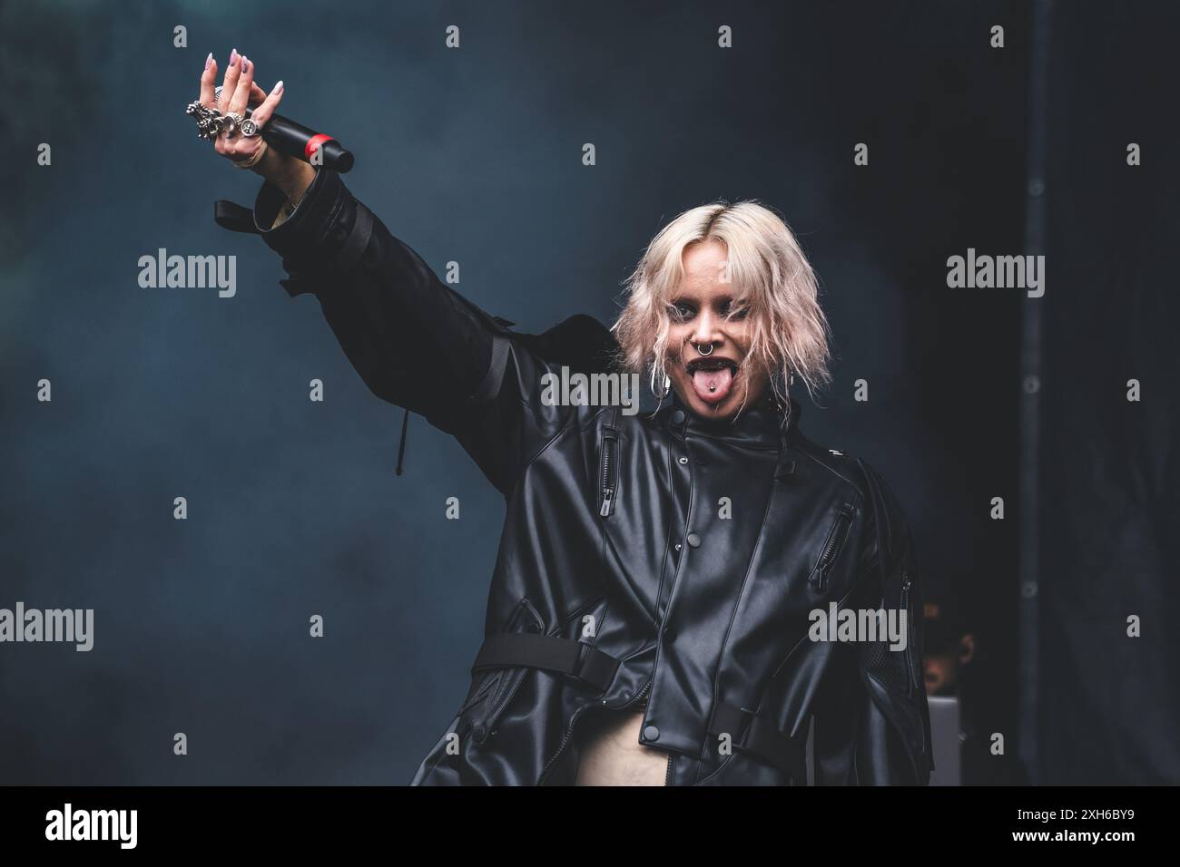 Copenhagen, Denmark. 22nd, June 2024. The German vocalist and rapper ...