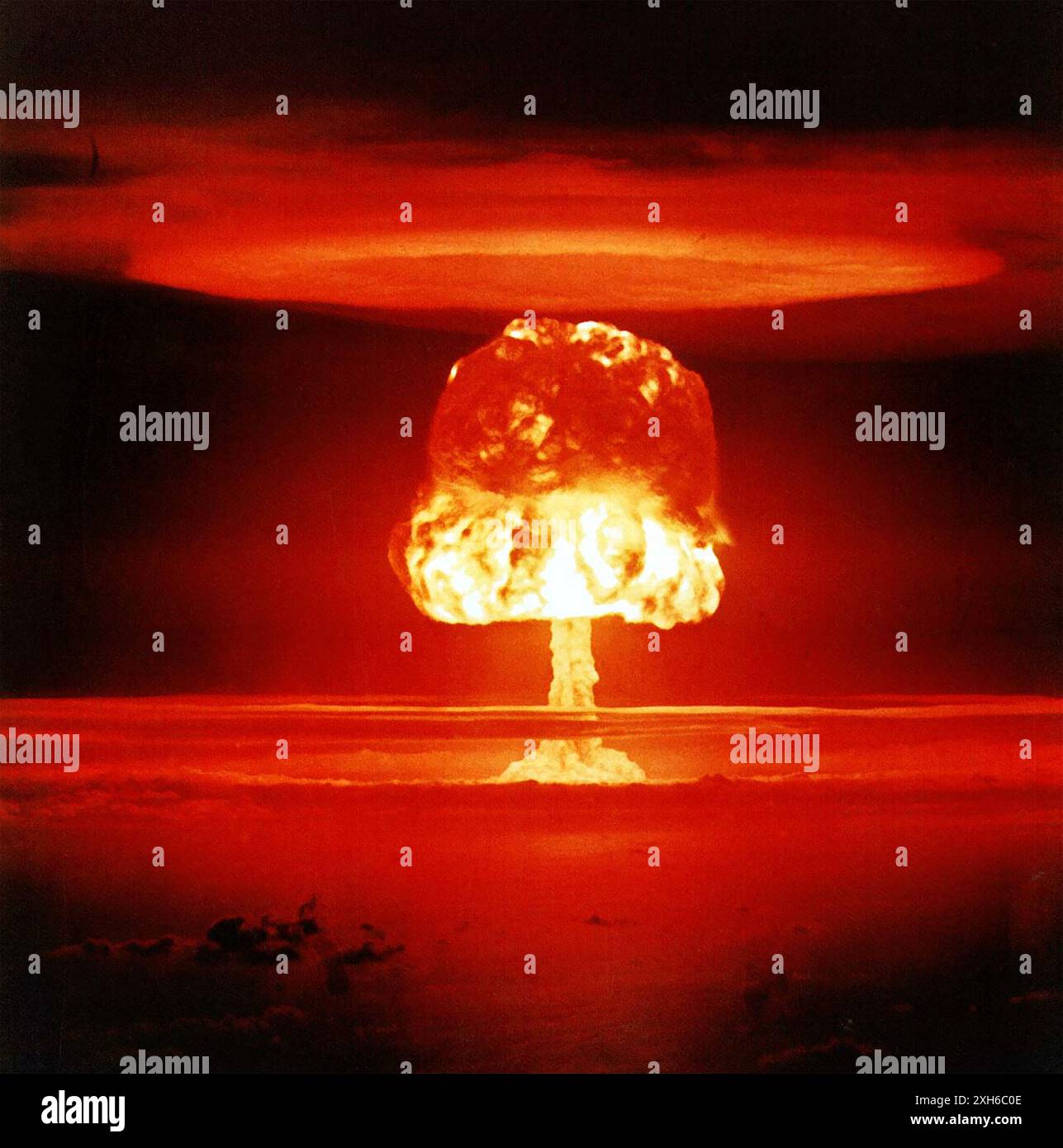 BIKINI ATOLL NUCLEAR TEST 27 March 1954 named after the Castle Romeo ...