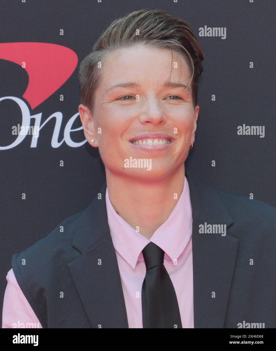 Los Angeles, USA. 11th July, 2024. Nikki Hiltz arrives at The 2024 ...