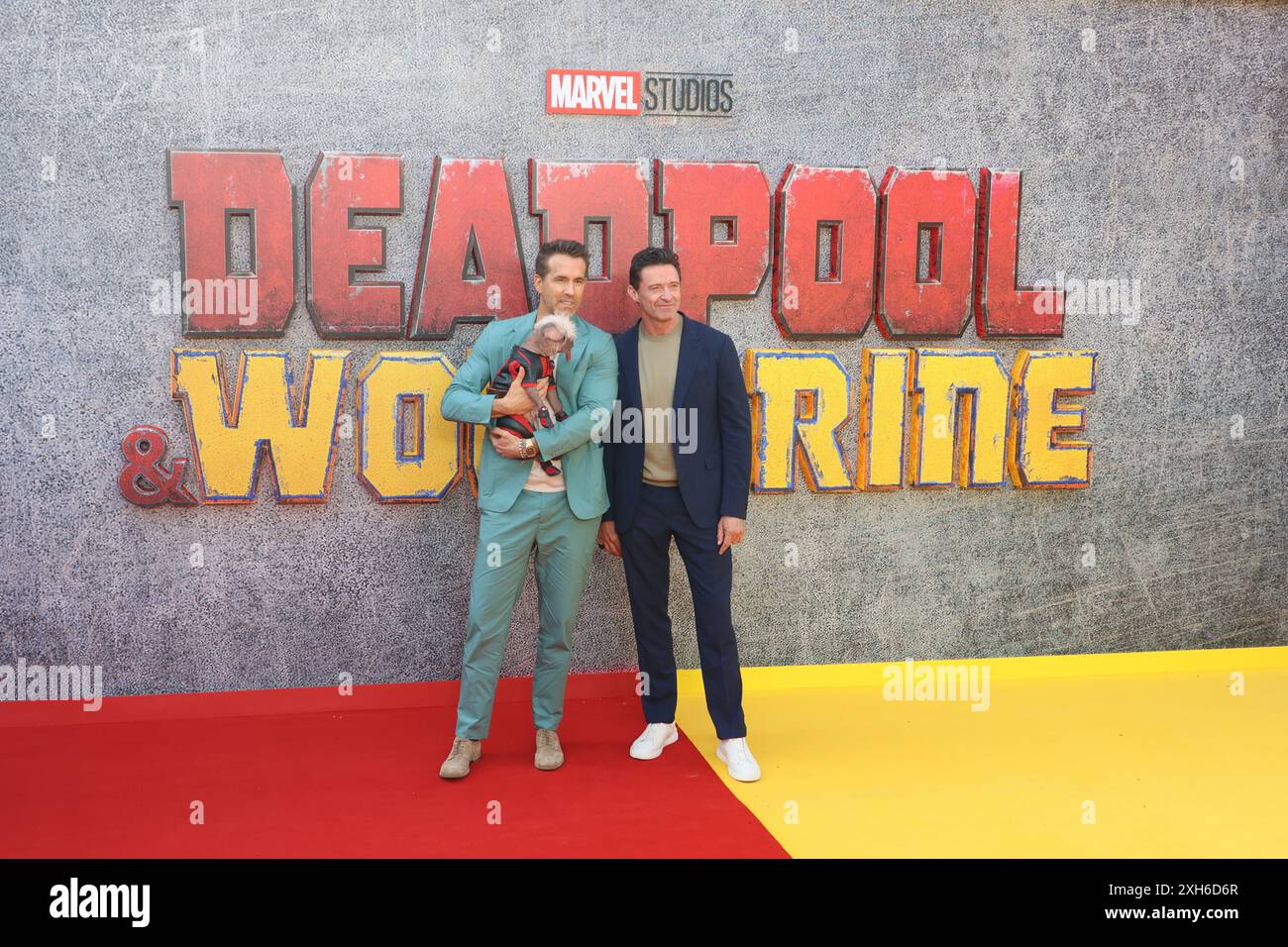 Ryan Reynolds, Peggy Dogpool and Hugh Jackman, Deadpool & Wolverine ...
