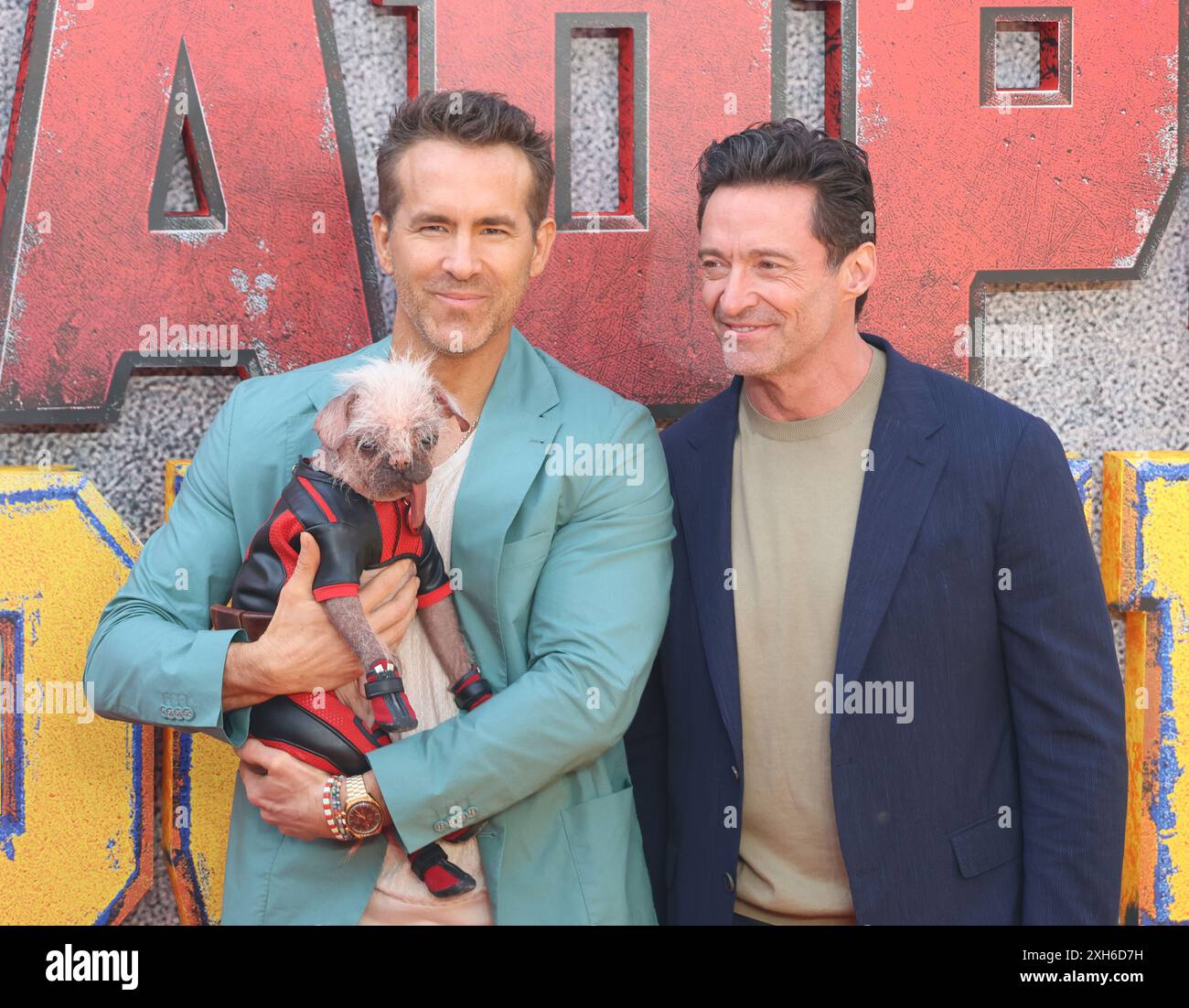 Ryan Reynolds, Peggy Dogpool and Hugh Jackman, Deadpool & Wolverine ...