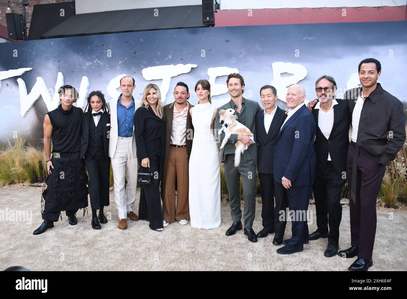 Los Angeles, California, USA 11th July 2024 (L-R) Actor Brandon Perea ...