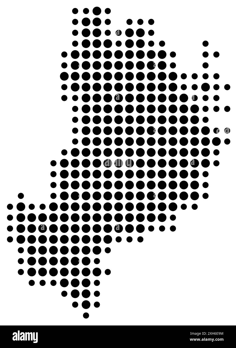 Uppsala county map Black and White Stock Photos & Images - Alamy